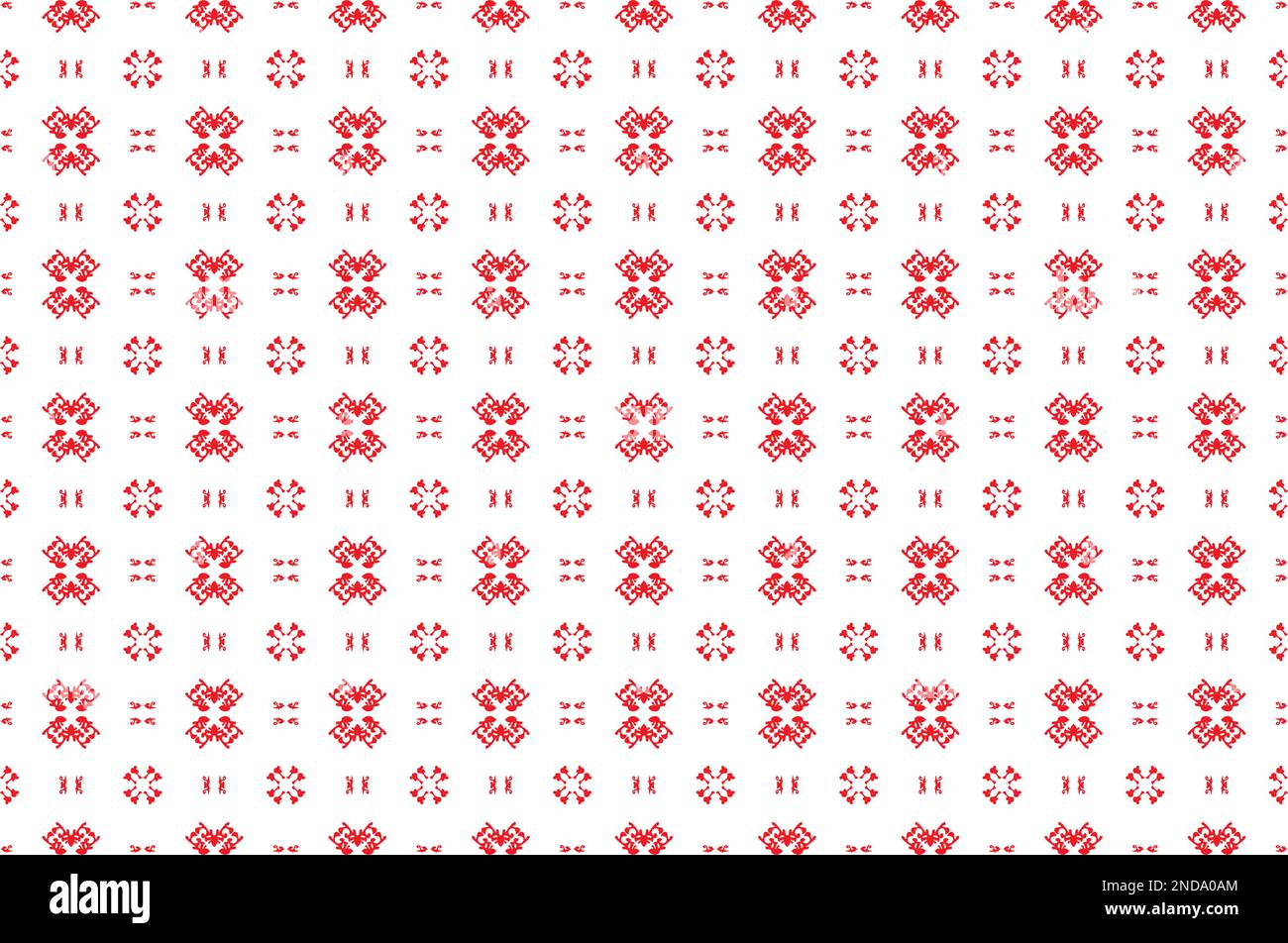 vector seamless pixel ethnic national slavic pattern isolated on white ...