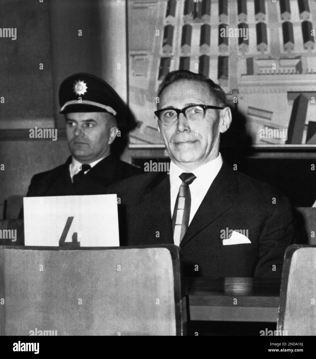 Auschwitz Concentration Camp SS-guard Wilhelm Boger, 56, pictured in ...