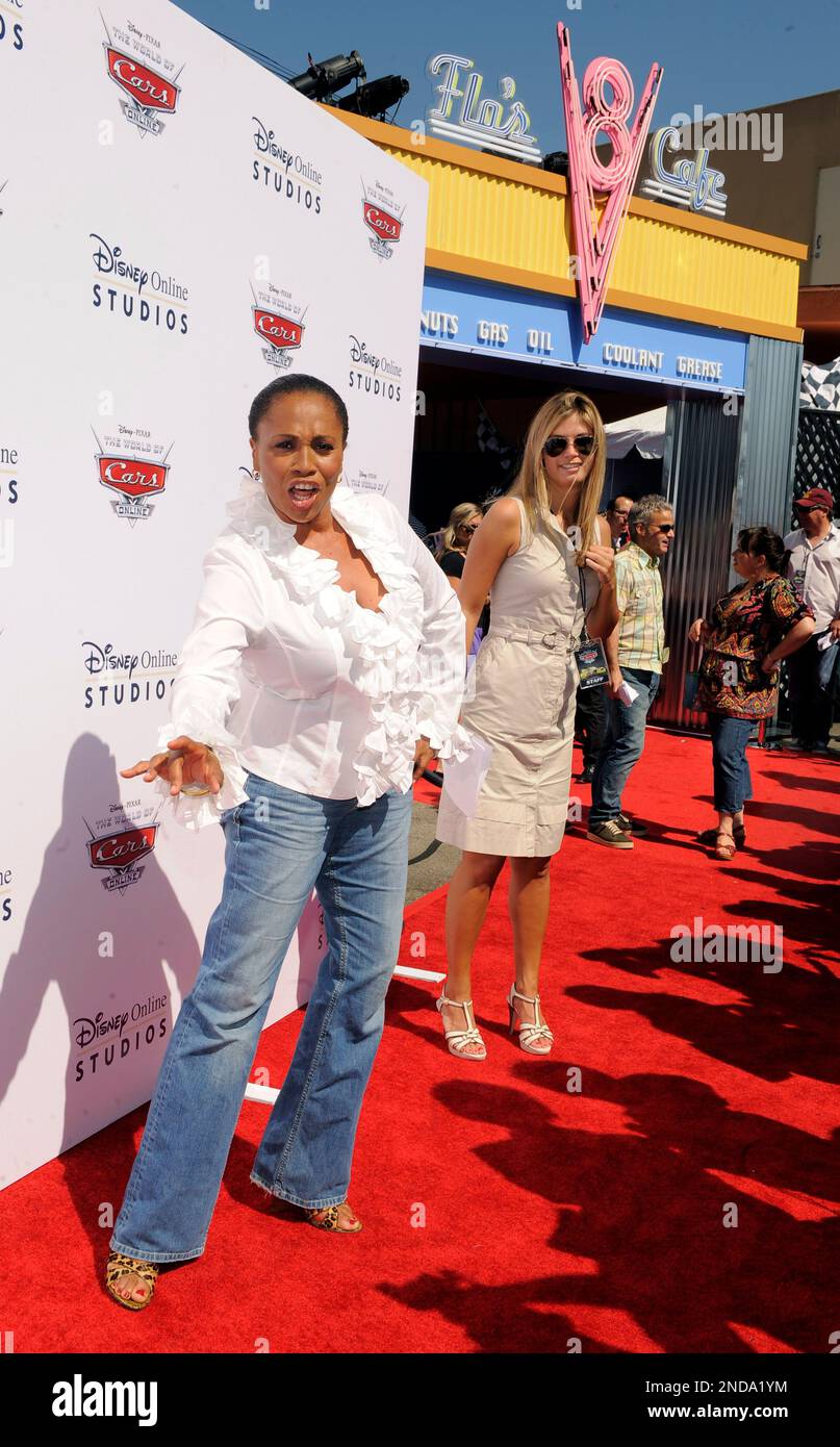 Jenifer Lewis, left, a voice cast member for Disney/Pixar's "World of ...