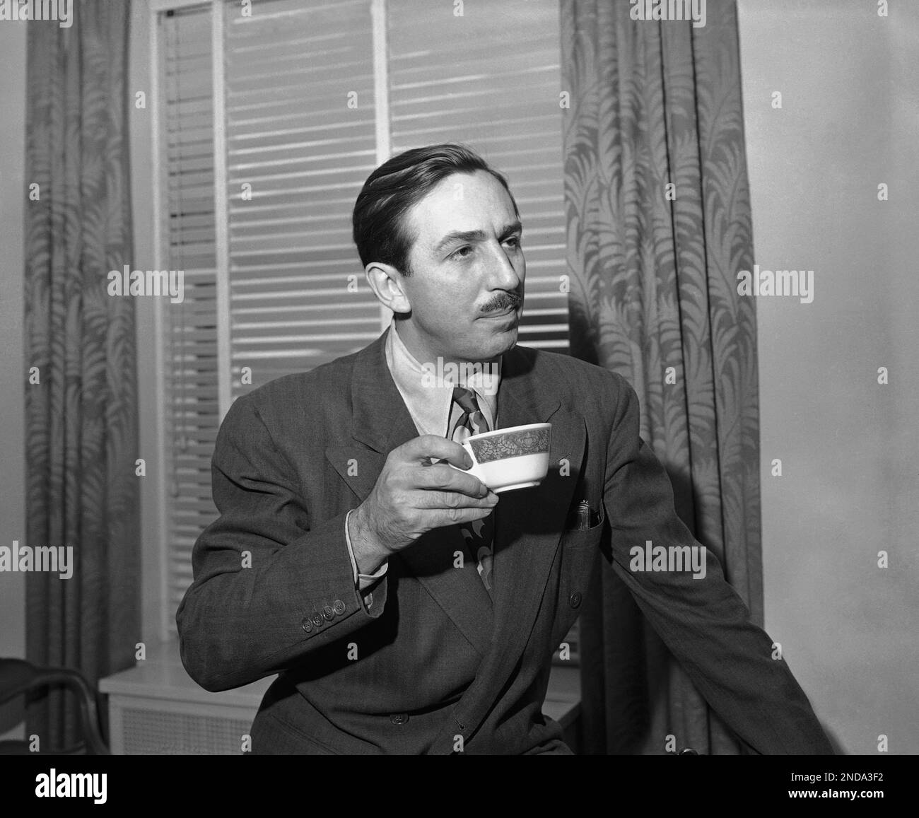 Walt Disney of movie cartoon fame is shown in San Francisco, Feb. 24 ...