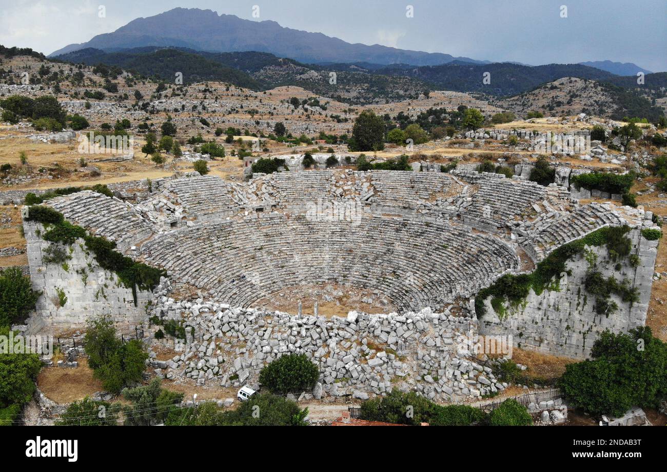 Selge Ancient City - Antalya - TURKEY Stock Photo - Alamy
