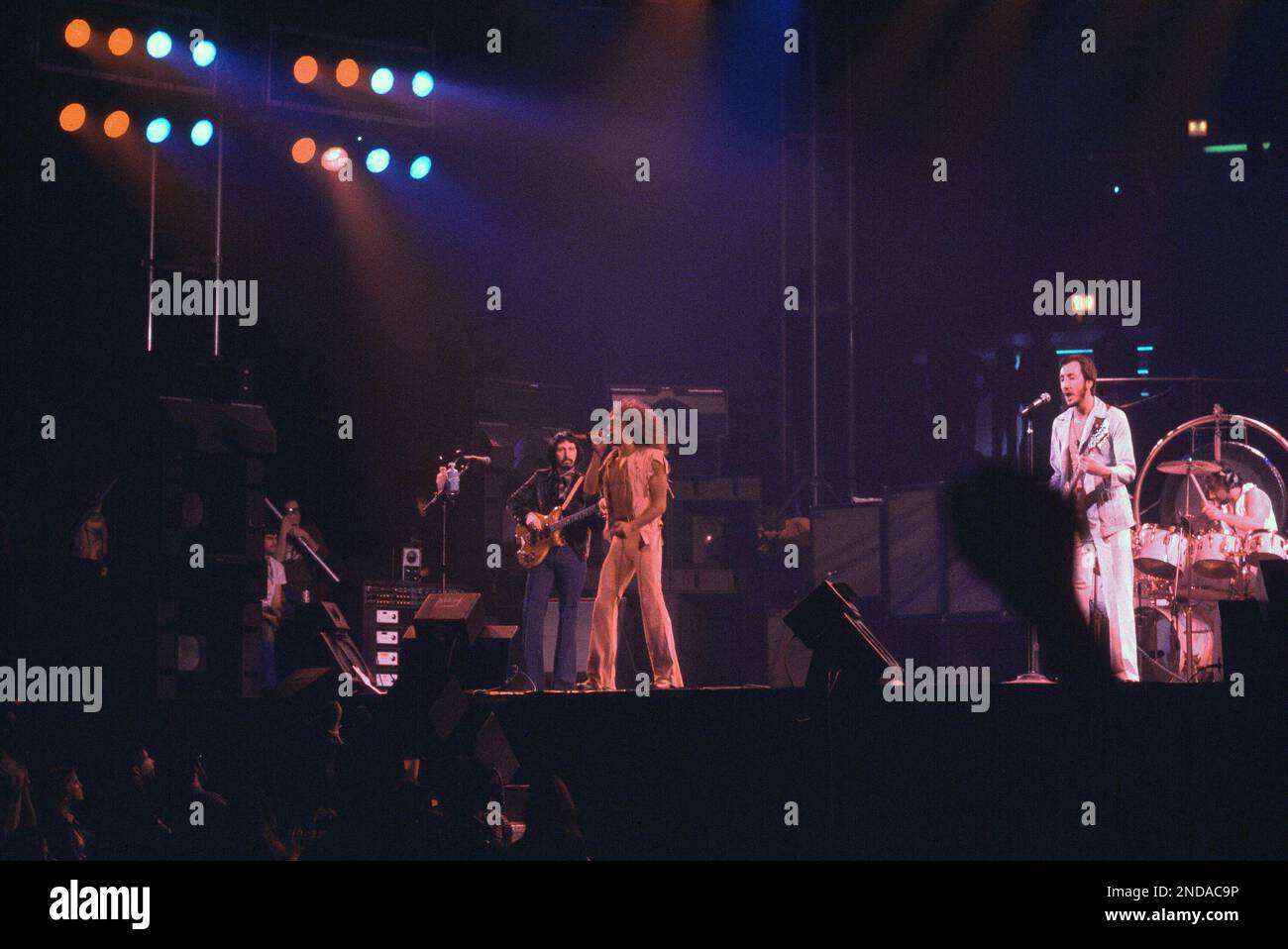The British supergroup the Who perform in New York's Madison Square ...