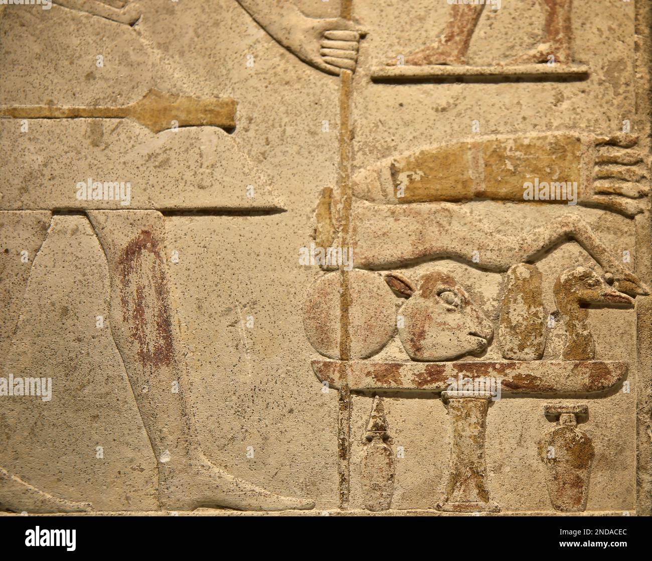 Ancient egyptian painted stele hi-res stock photography and images - Alamy