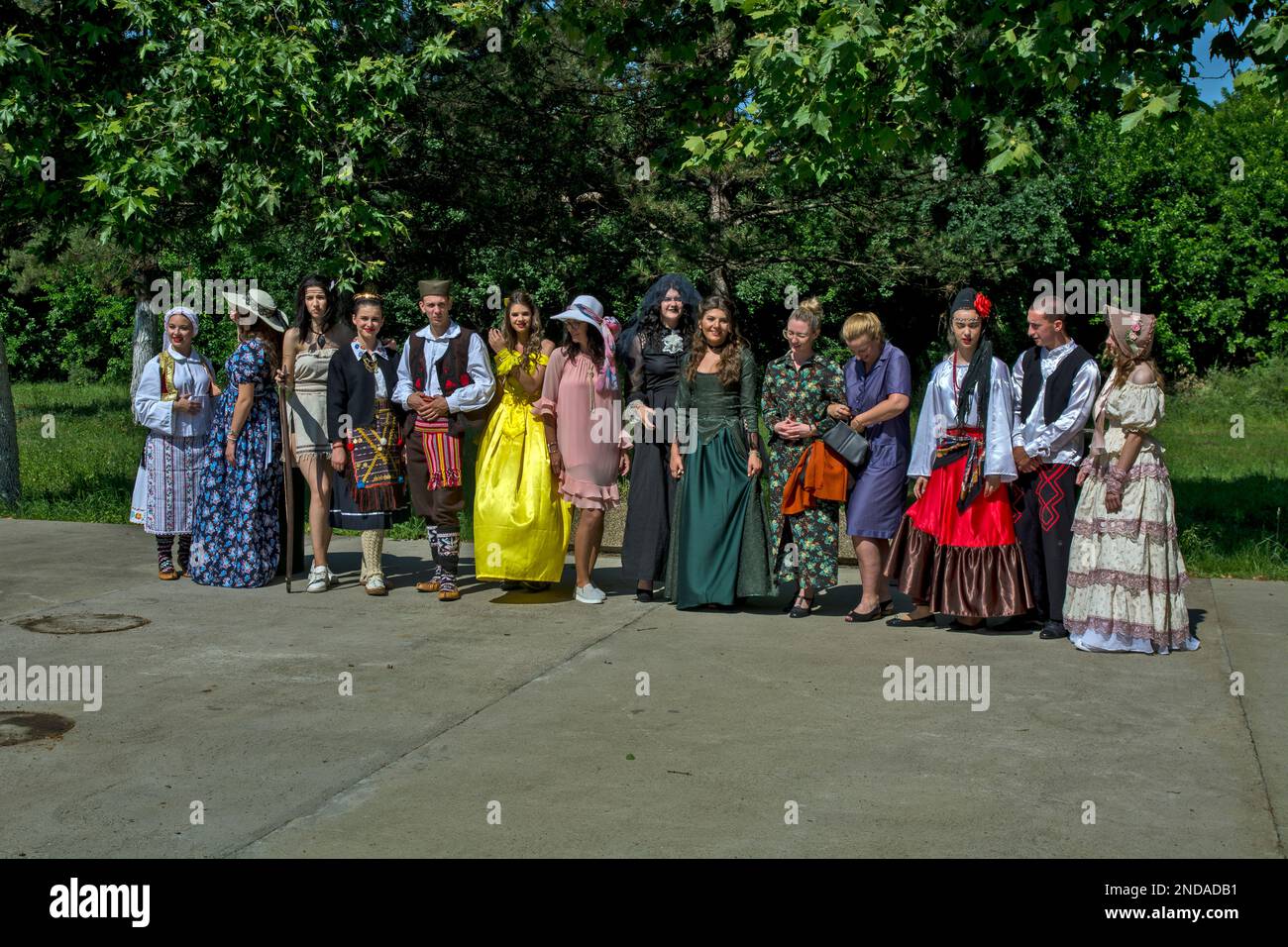 Jasa Tomic, Serbia, June 12, 2022. Traditional gathering of ...