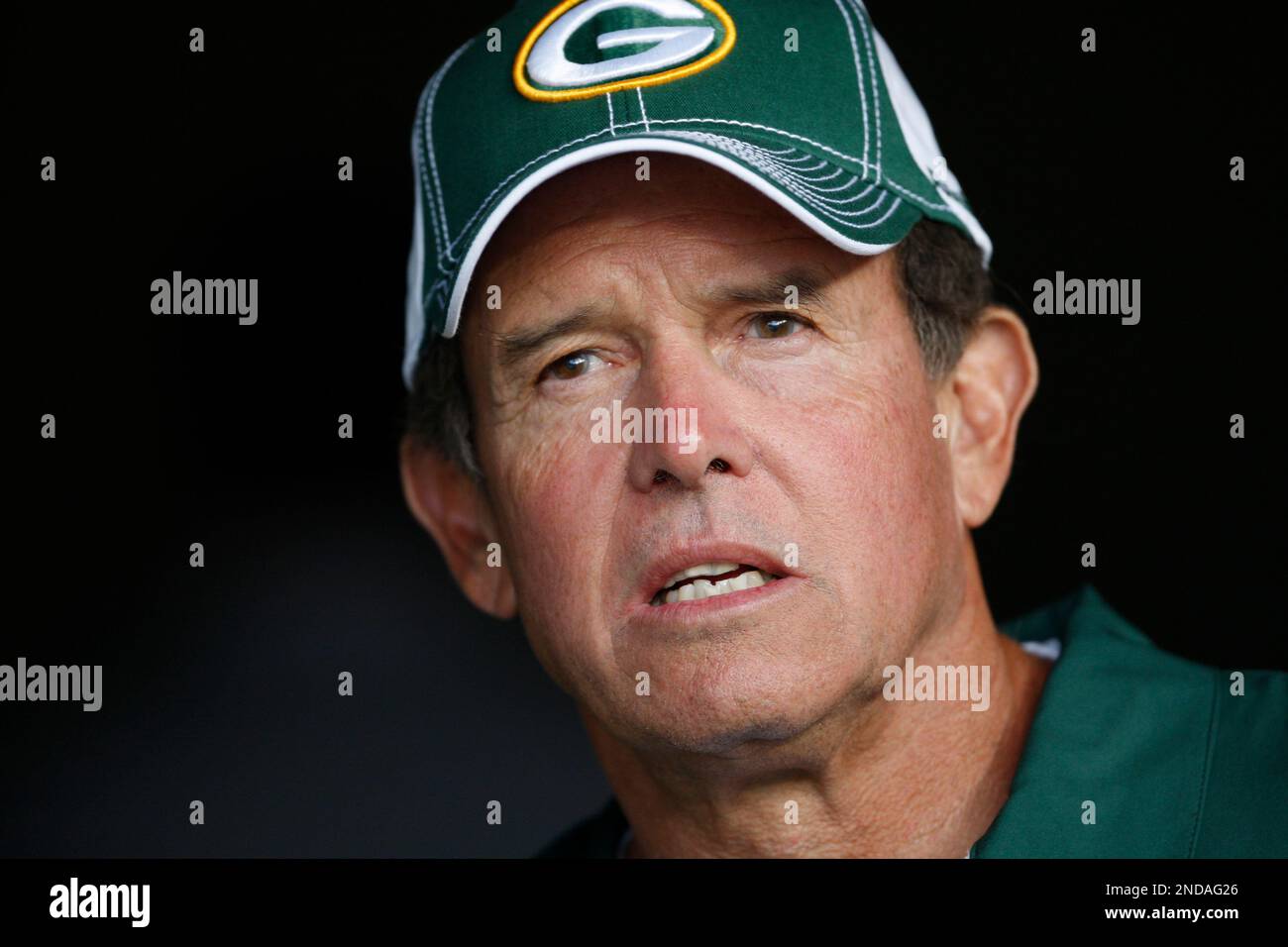 Green Bay Packers defensive coordinator Dom Capers during an NFL ...