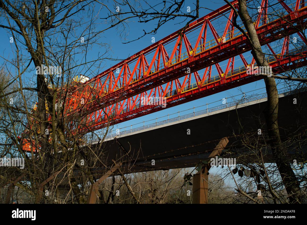 Denham, UK. 15th February, 2023. The HS2 High Speed Rail 2 Colne Valley ...