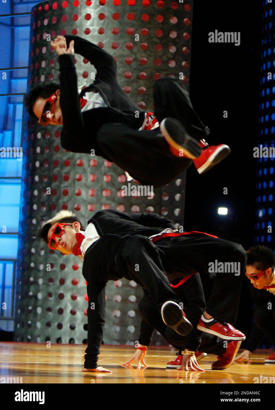 The dance team Poreotics performs during World Hip Hop Dance ...