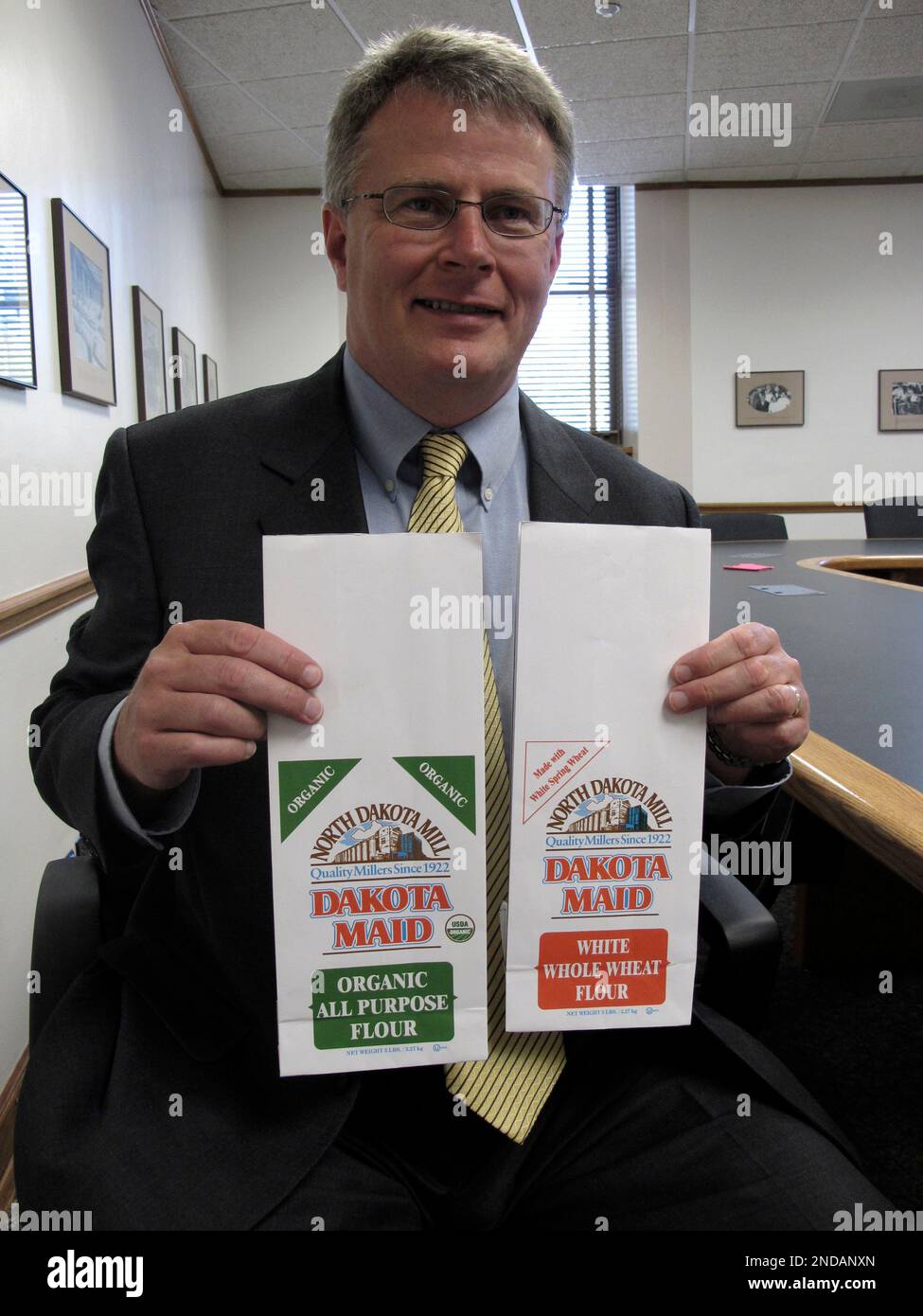 In this photo taken Friday, July 30, 2010, Vance Taylor, president and ...