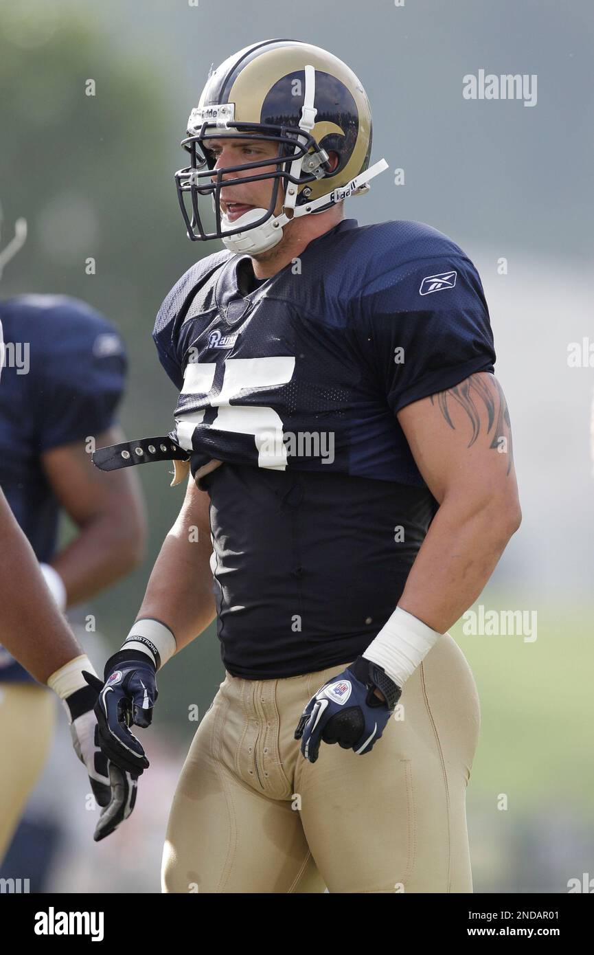 St. Louis Rams linebacker James Laurinaitis is seen during NFL football ...