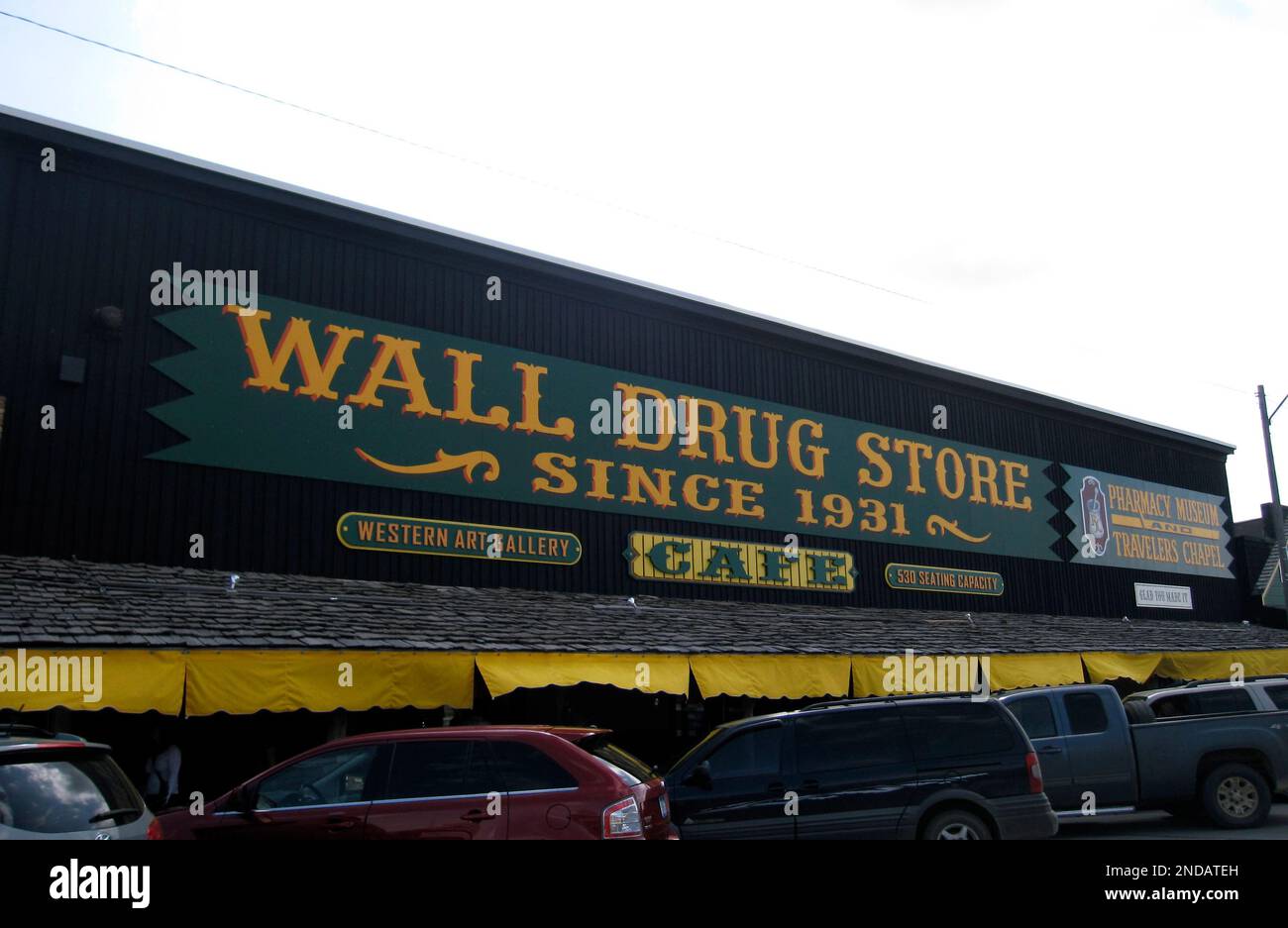 This August 2009 photo shows Wall Drug Store in Wall, S.D. Opened in ...