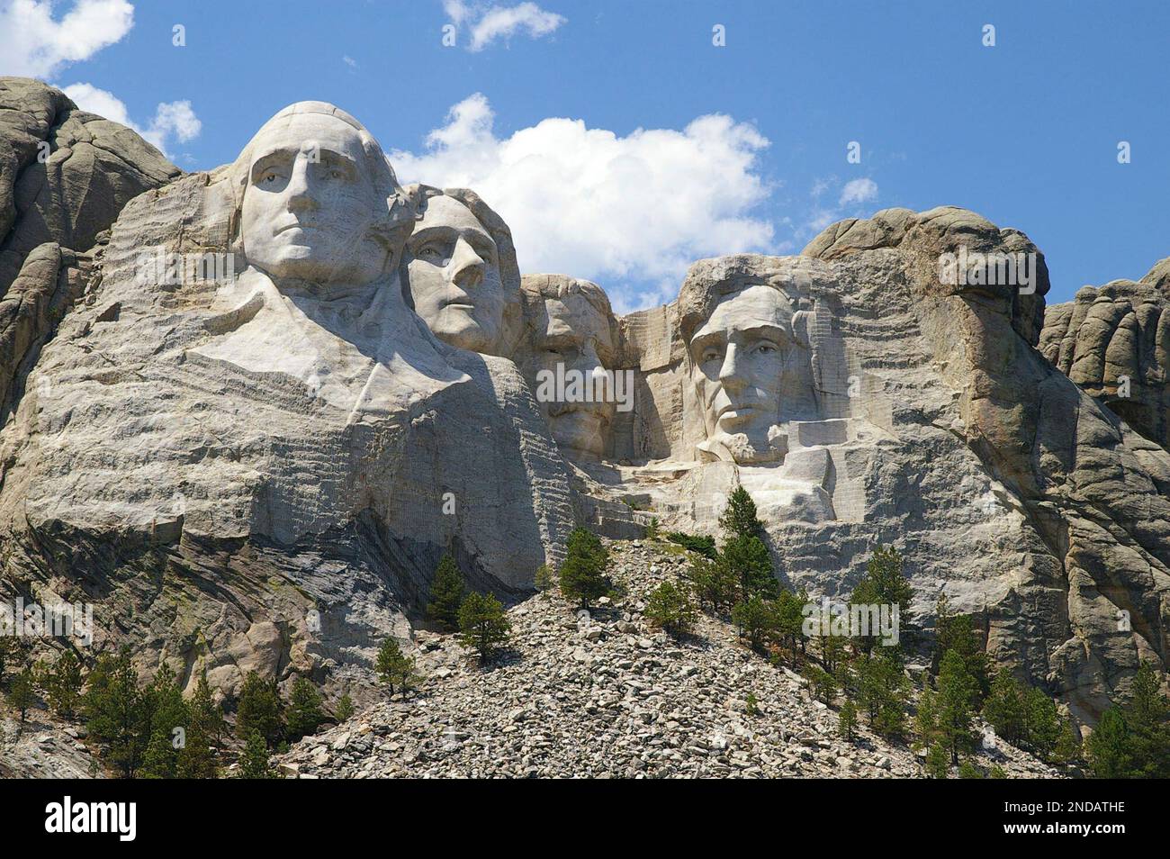 FILE - This July 18, 2006 file photo shows Mount Rushmore National ...