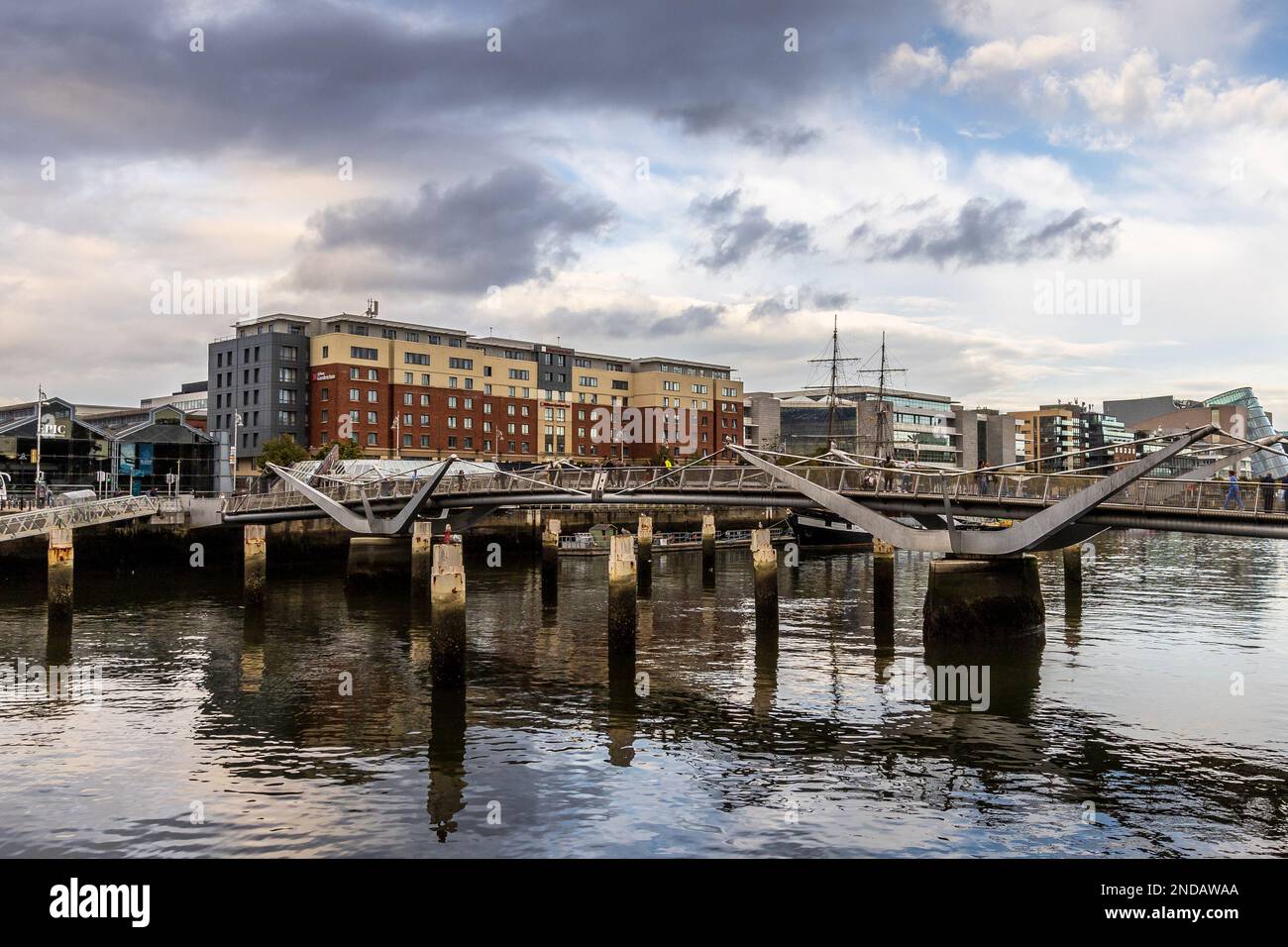 Seán O'Casey Bridge Dublin Ireland Stock Photo - Alamy