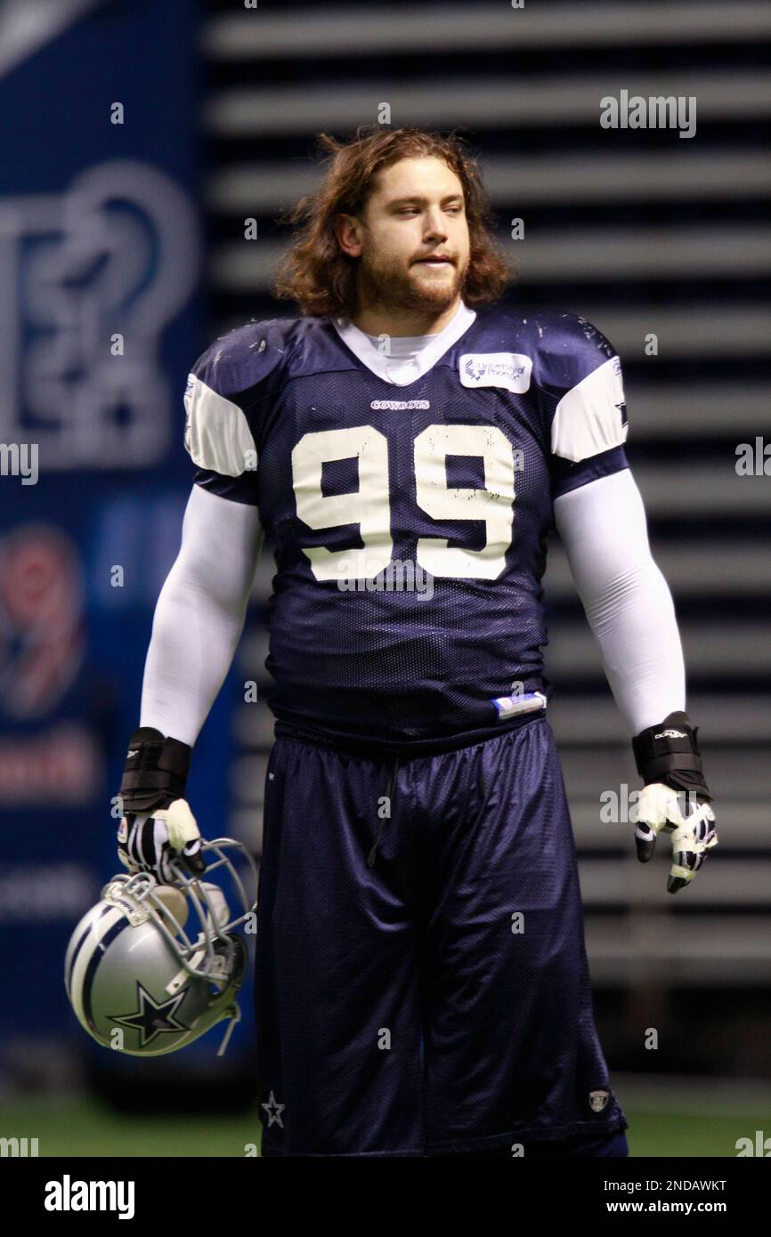 Dallas Cowboys' Igor Olshansky during the team's NFL football training ...