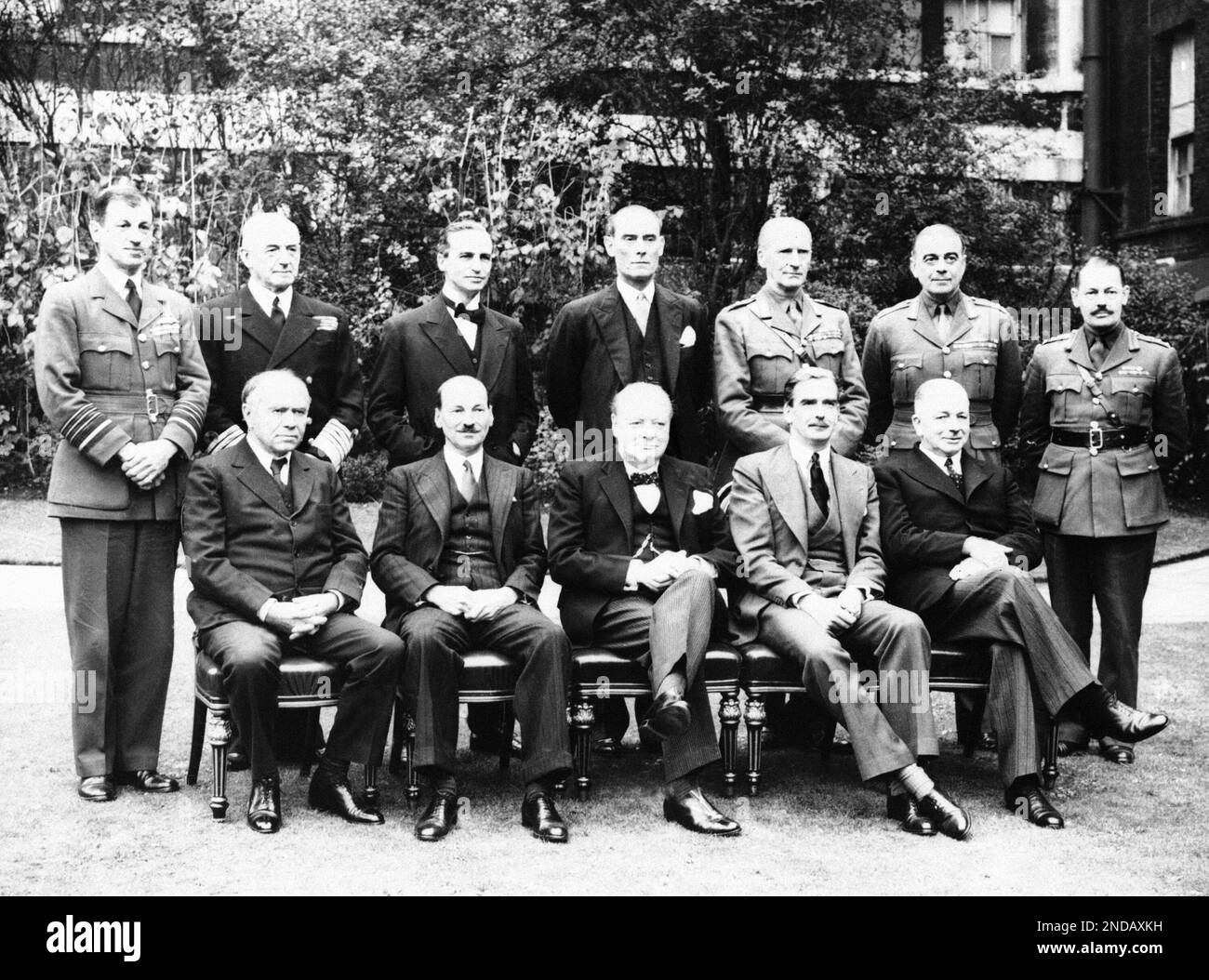 A meeting of the War Cabinet, was held at 10 Downing Street in London ...