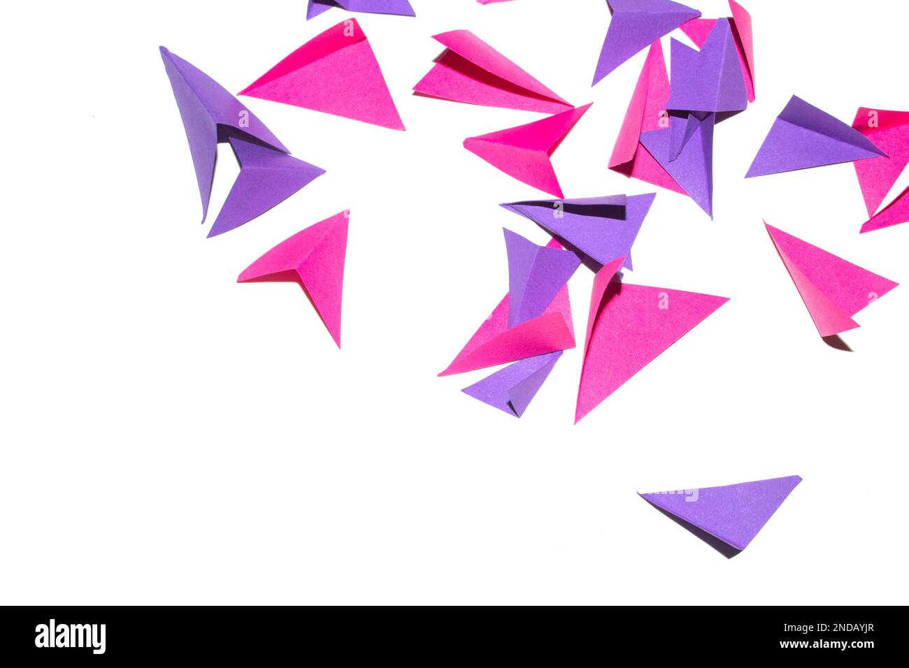 3d wallpaper pink and white Cut Out Stock Images & Pictures - Alamy