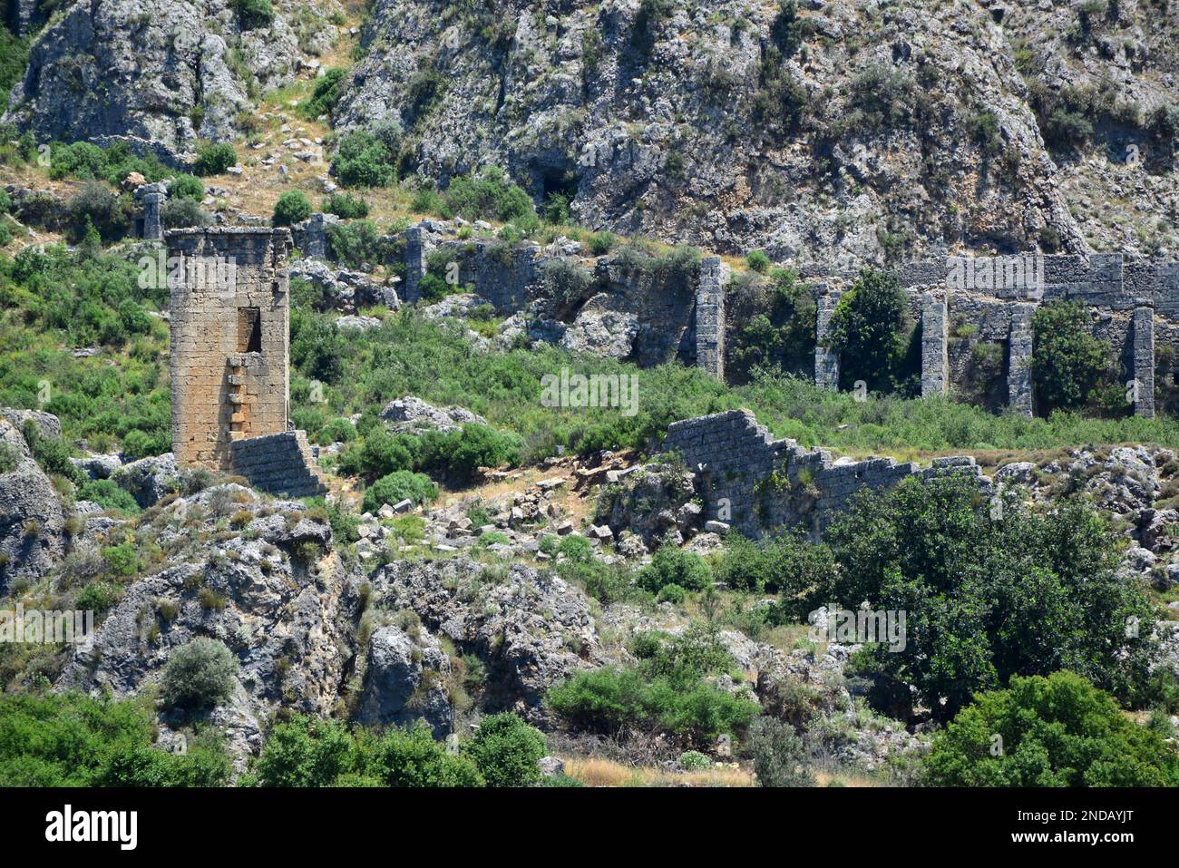 Sillyon Ancient City - Antalya - TURKEY Stock Photo - Alamy