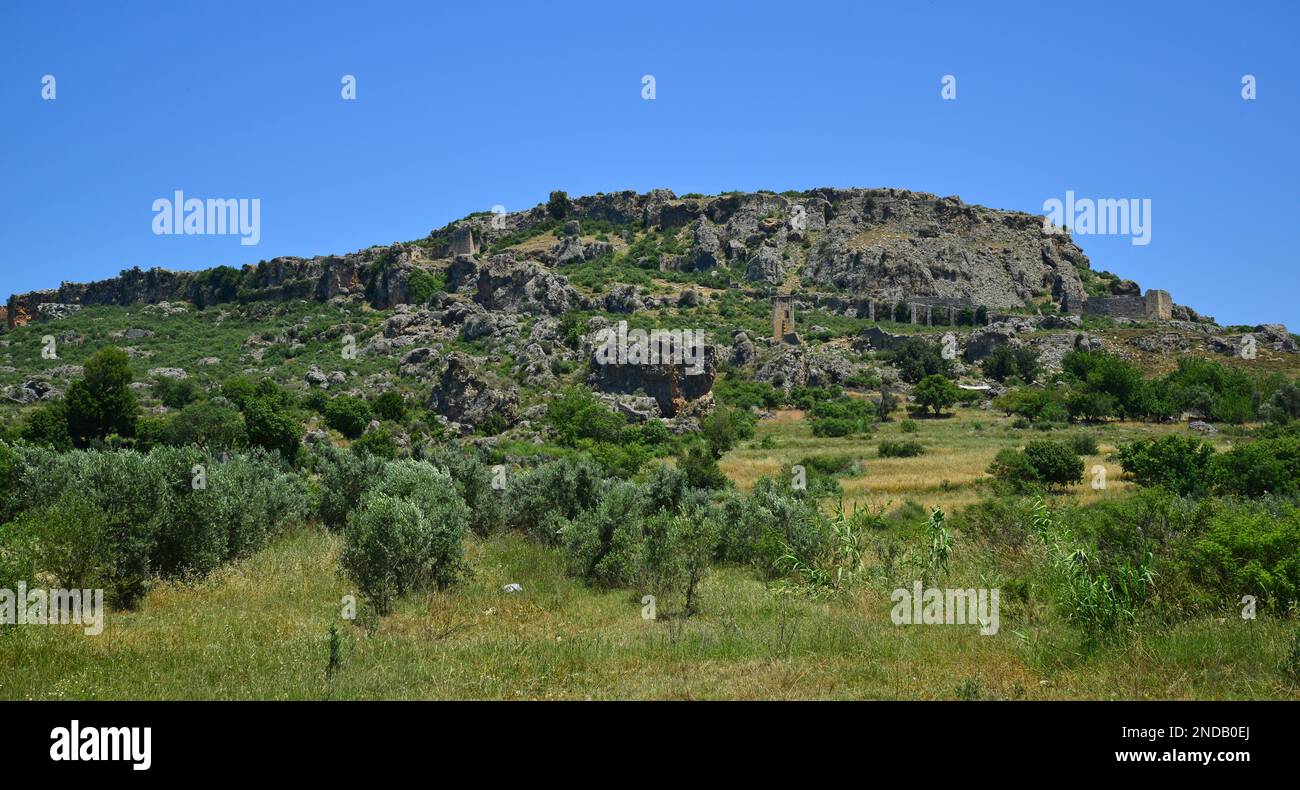 Sillyon Ancient City - Antalya - TURKEY Stock Photo - Alamy