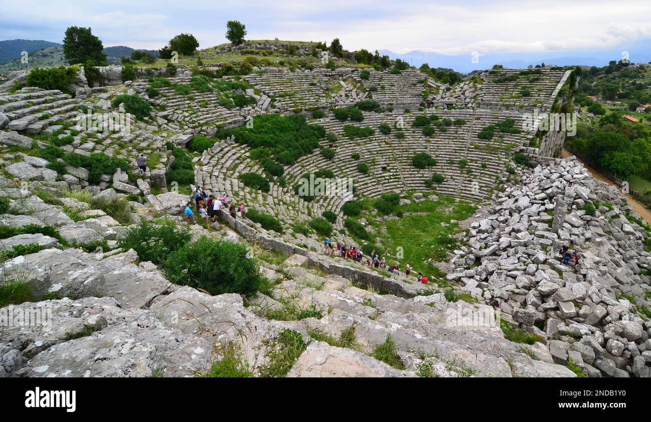 Selge Ancient City - Antalya - TURKEY Stock Photo - Alamy