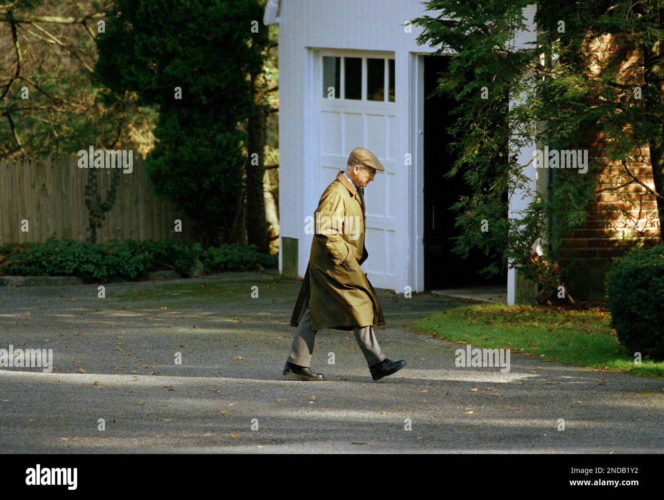 Prescott Bush, Jr., brother of President George Bush, leaves the ...