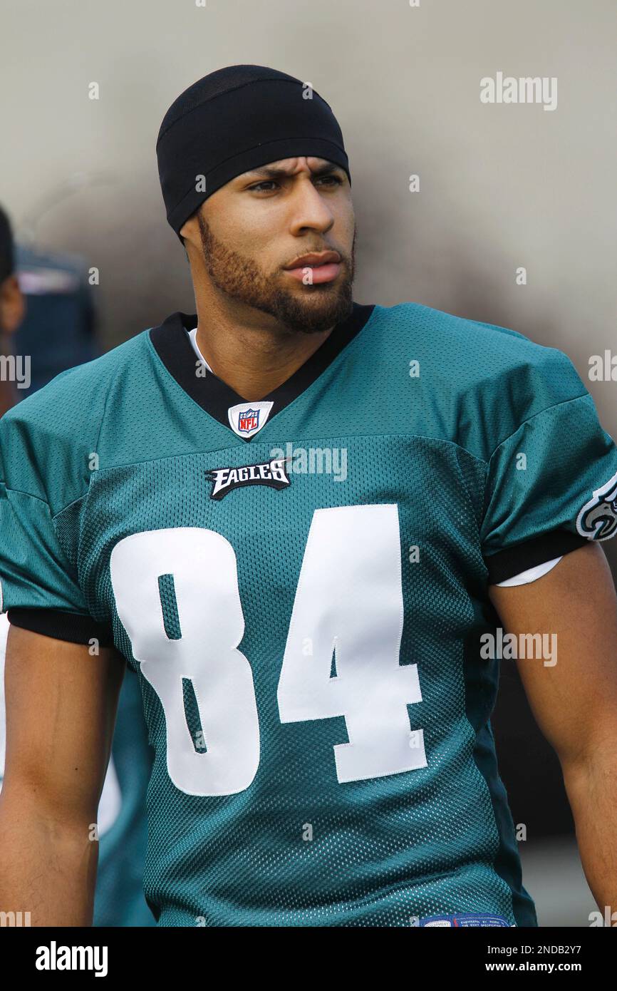 Philadelphia Eagles' Hank Baskett at the NFL football team's training ...