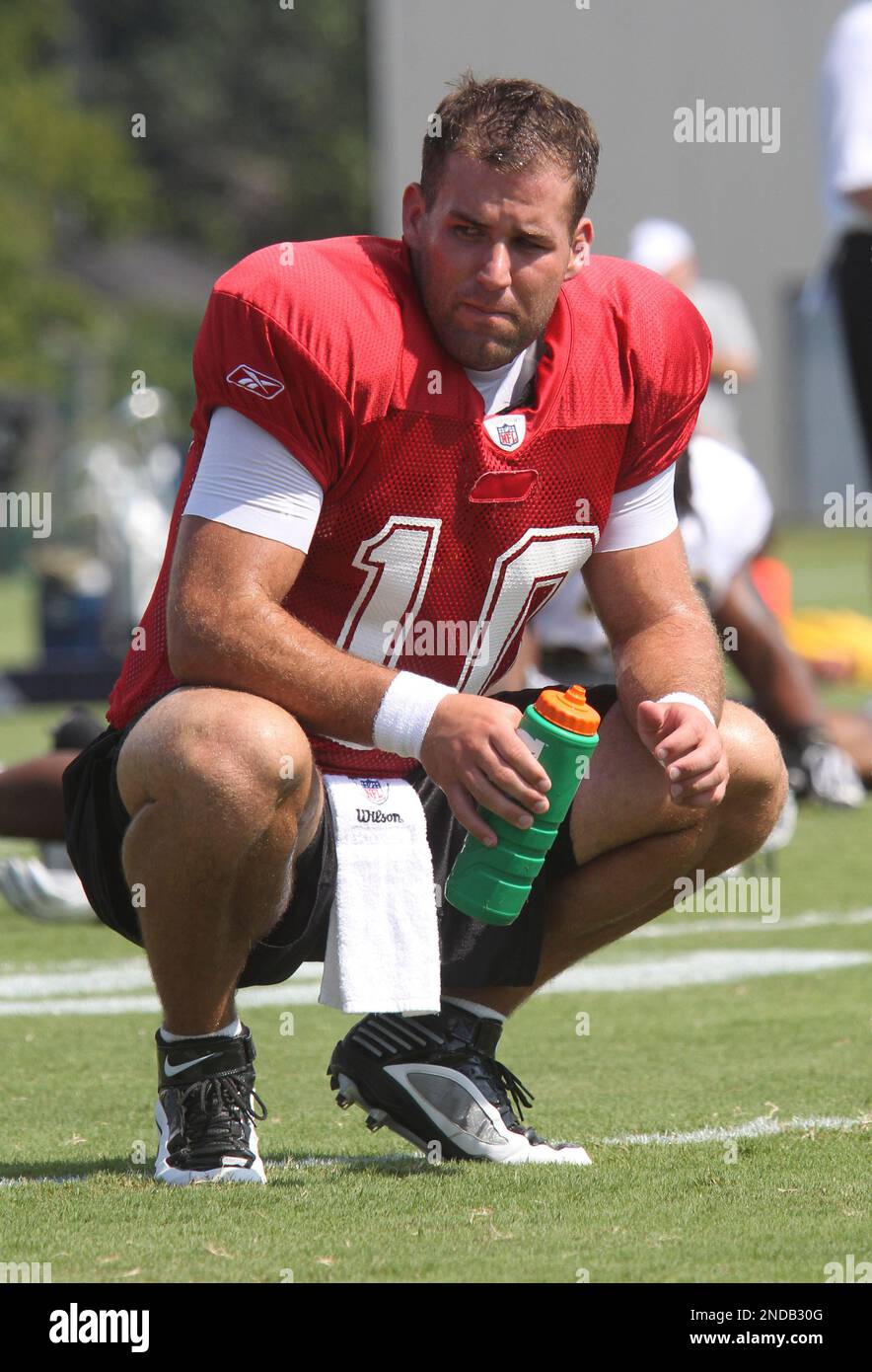 New Orleans Saints quarterback Chase Daniel (10) at the Saints NFL ...