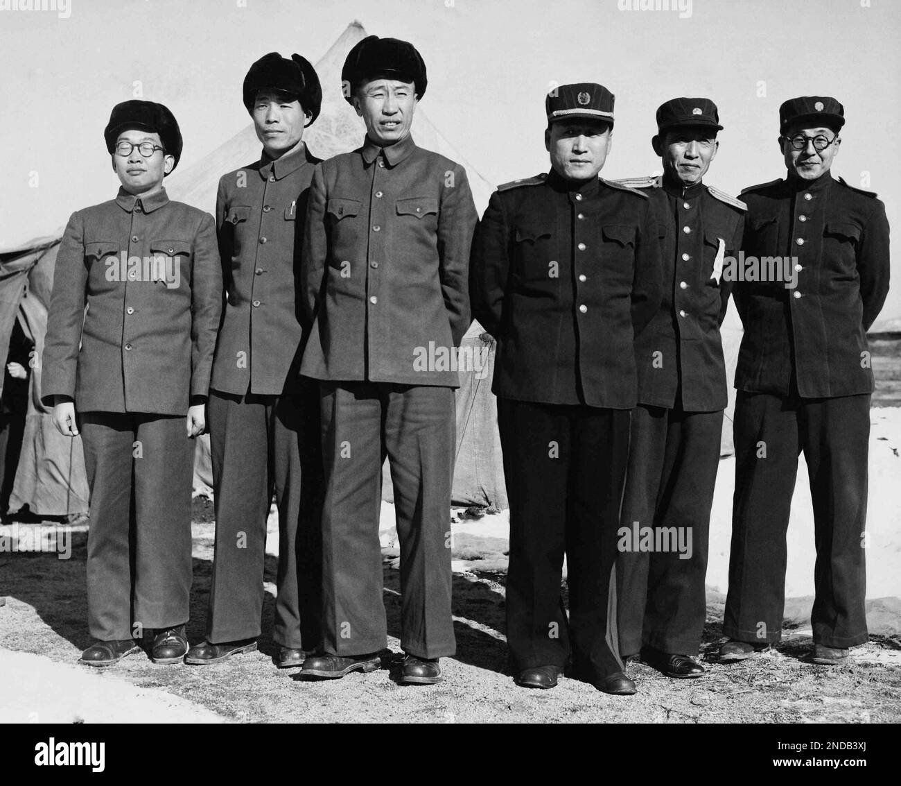 The Communist Sub-delegation to the Korean Military Armistic Conference ...