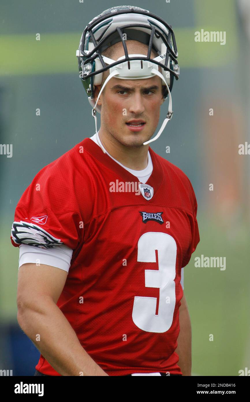 Philadelphia Eagles' Mike Kafka at the NFL football team's training ...