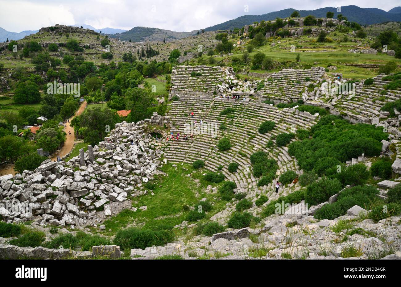 Selge Ancient City - Antalya - TURKEY Stock Photo - Alamy