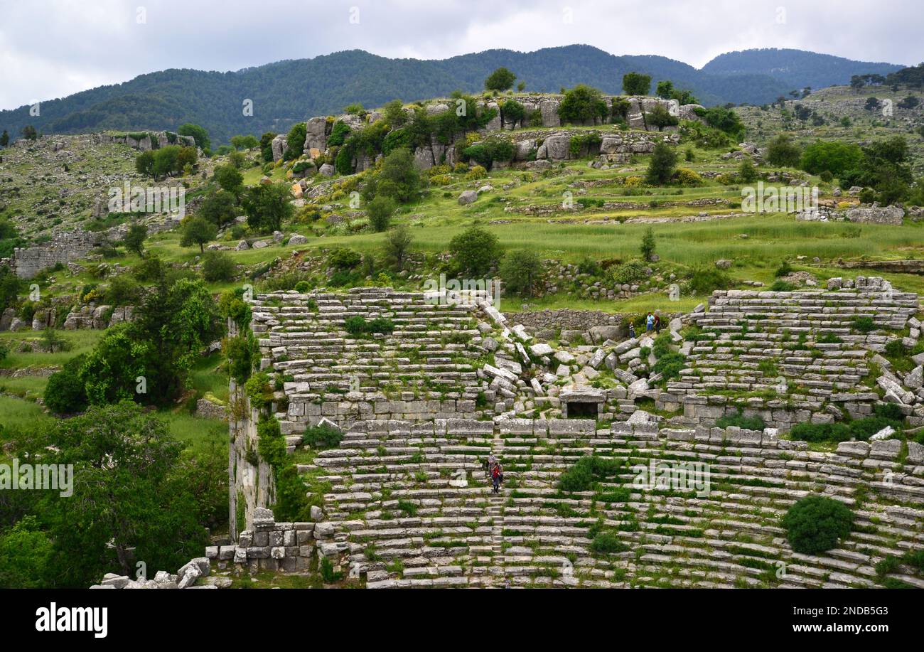 Selge Ancient City - Antalya - TURKEY Stock Photo - Alamy