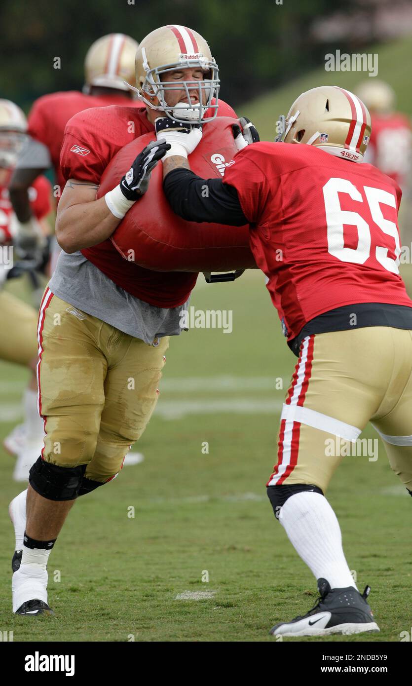 San Francisco 49ers' Alex Boone during NFL Football training camp in ...