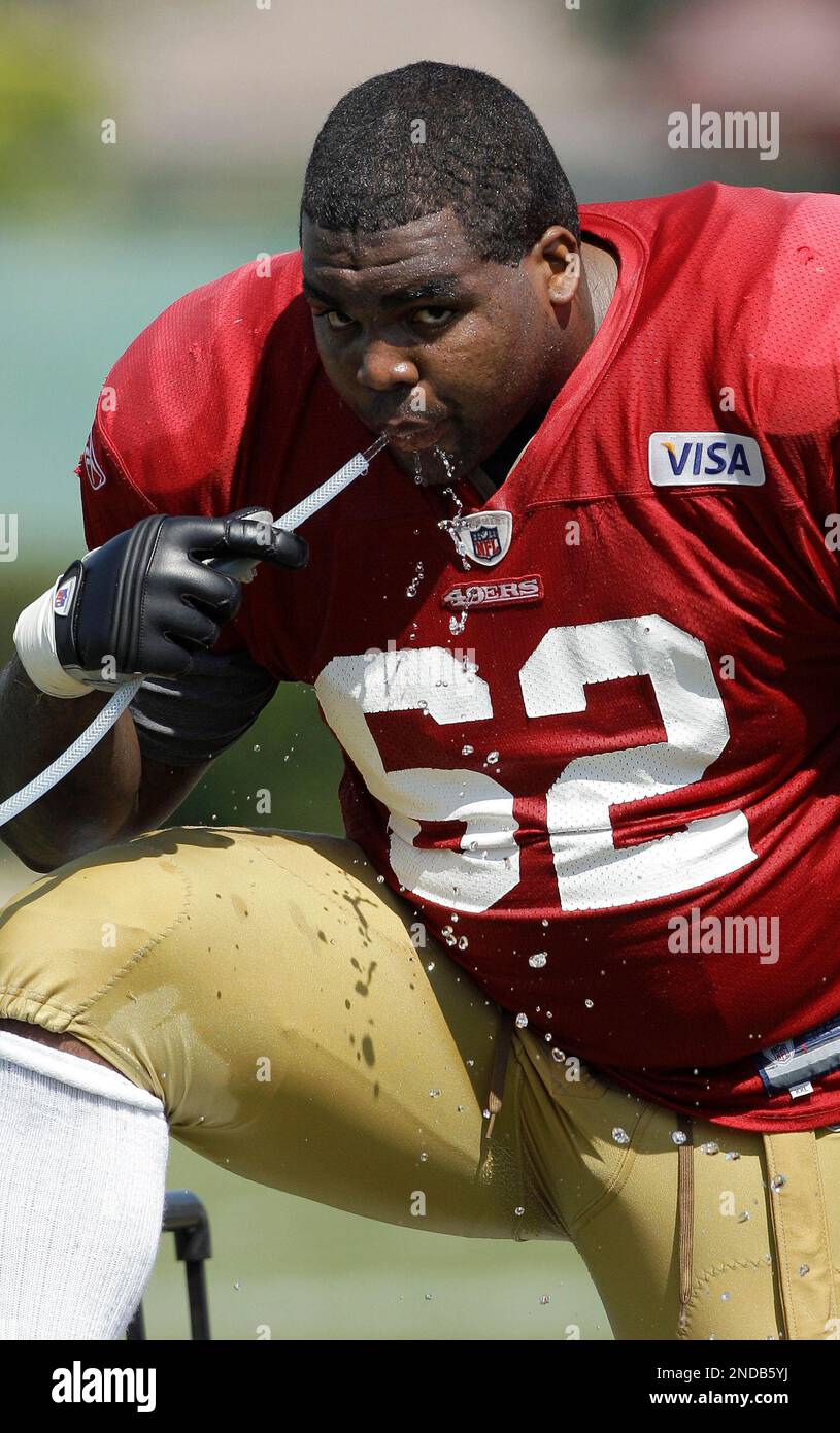 San Francisco 49ers guard Chilo Rachal (62) during NFL Football ...