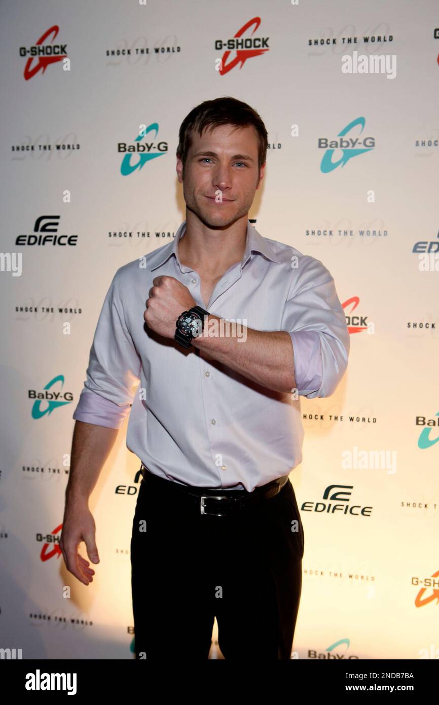 The Bachelor's Jake Pavelka walks the red carpet for Casio America's ...