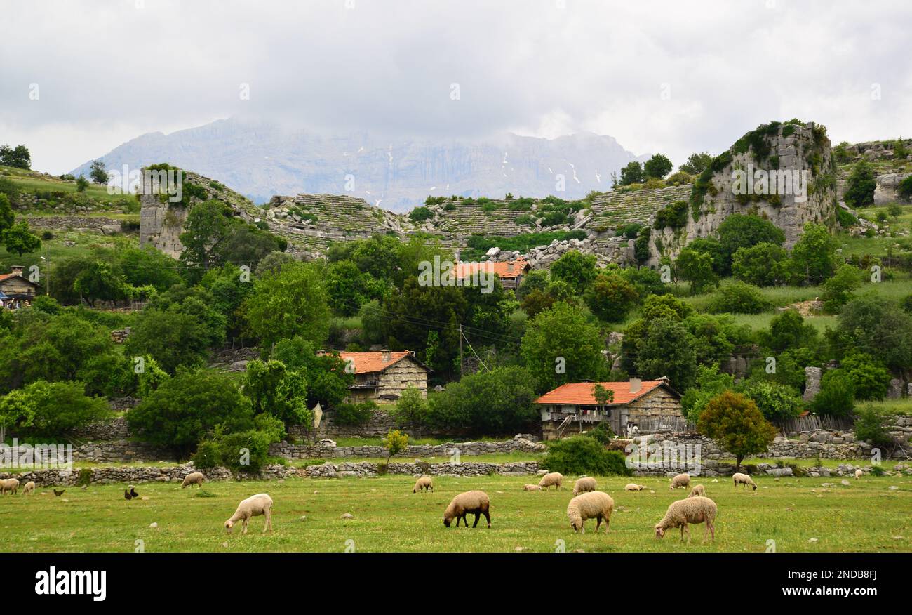 Selge ancient city antalya turkey hi-res stock photography and images ...