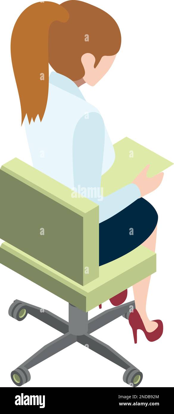 Businessman woman on sit Cut Out Stock Images & Pictures - Alamy