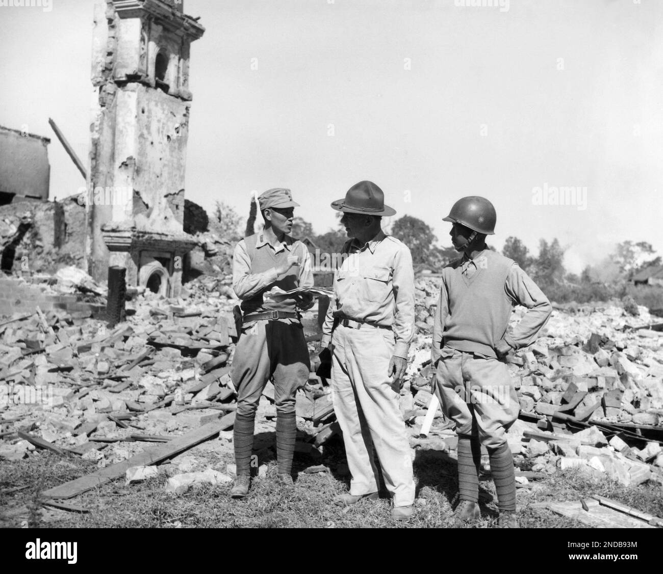 In Bhamo immediately after the North Burma city was captured from the ...