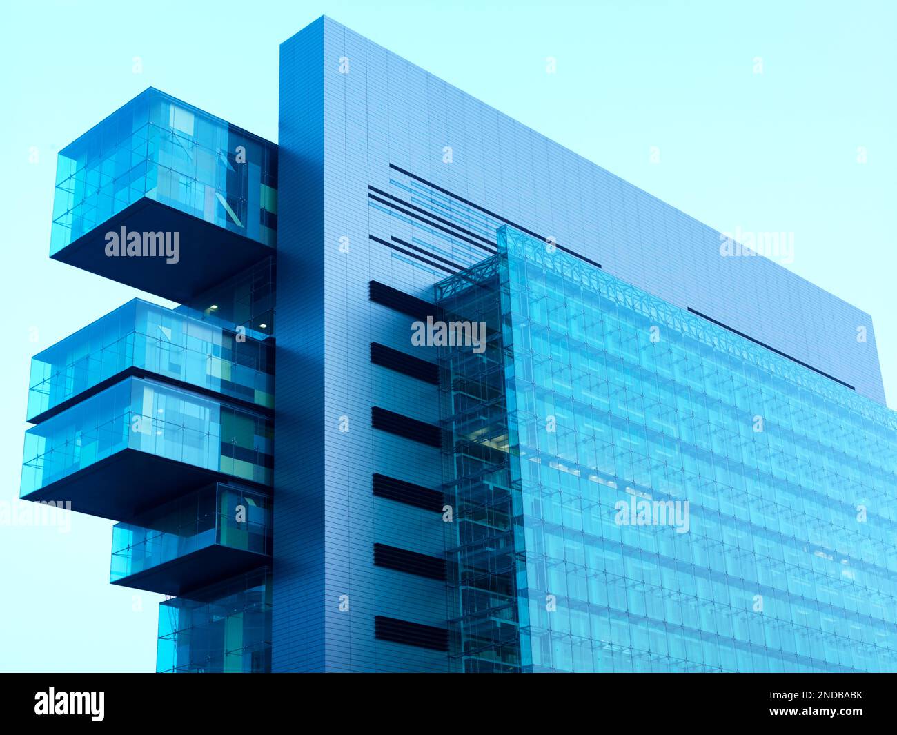 UK, Manchester, Modern architecture Stock Photo - Alamy