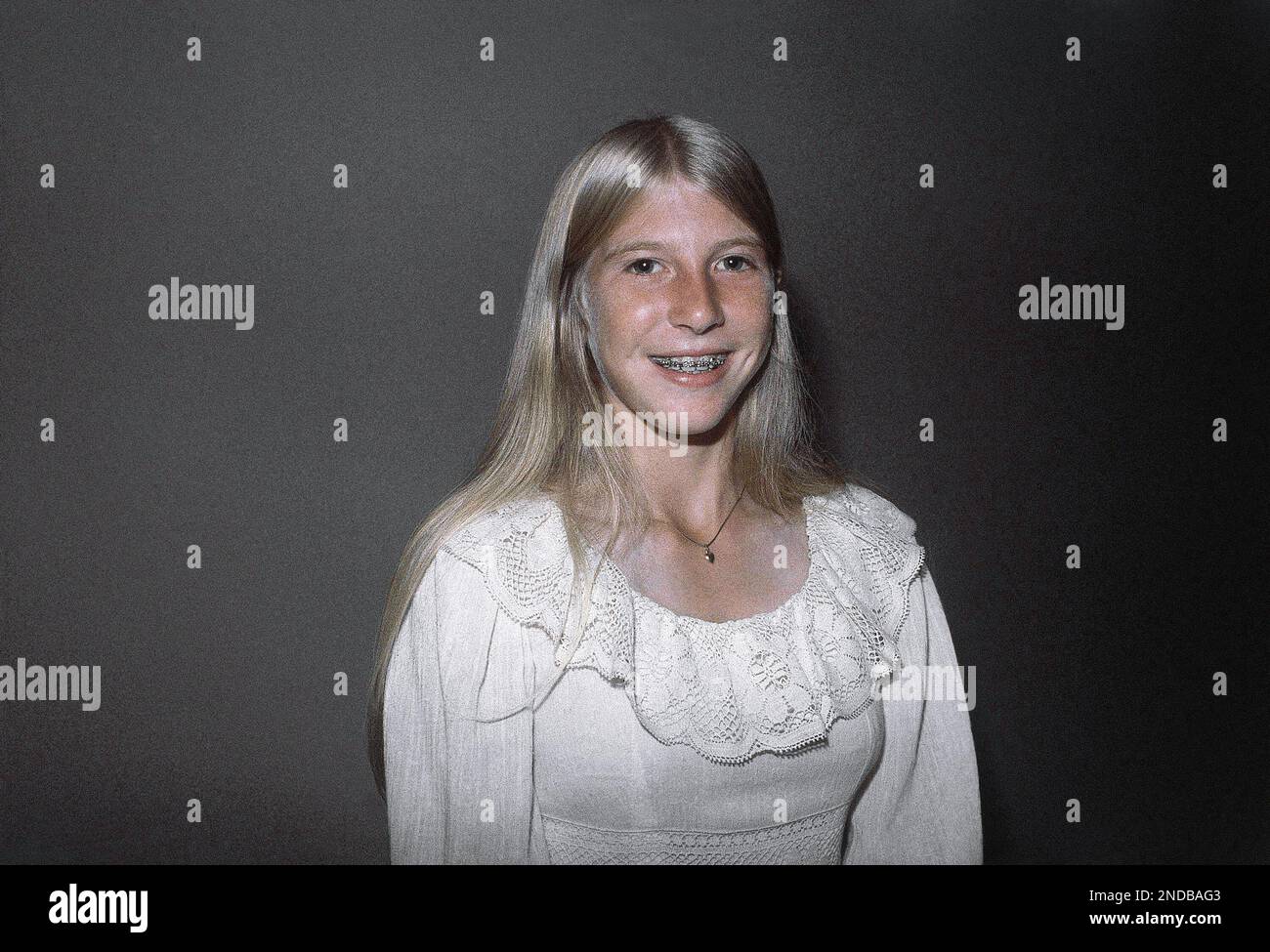Tennis player Andrea Jaeger at 1980 Women's Tennis Association Award ...