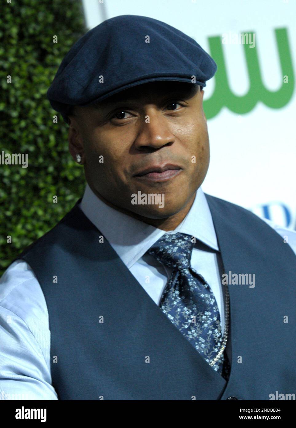 Actor and rapper LL Cool J arrives at the CBS CW Showtime press tour ...