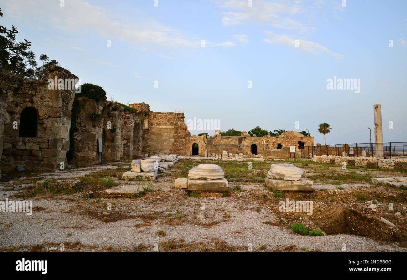 Side Ancient City - Antalya - TURKEY Stock Photo - Alamy