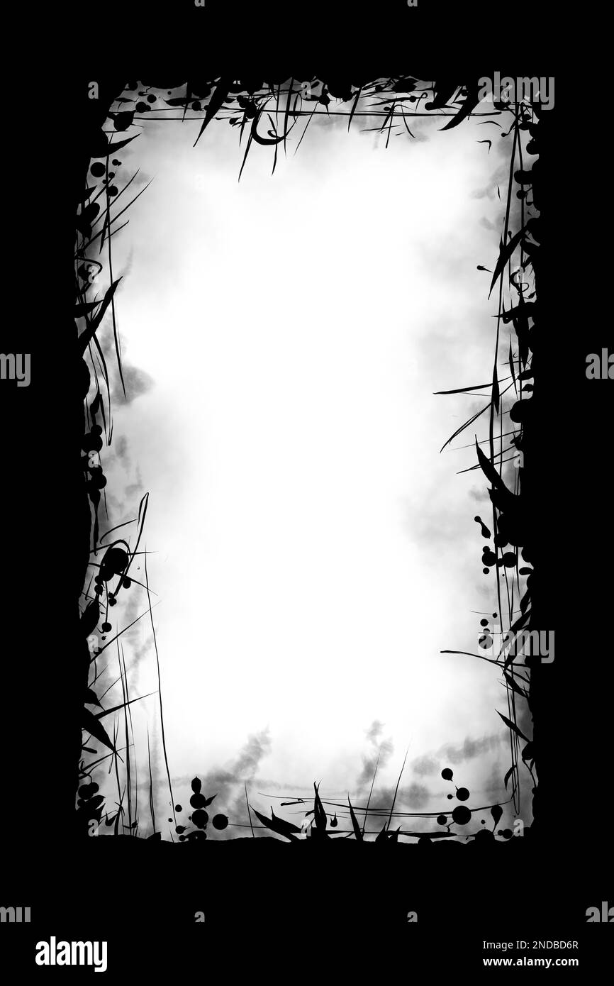 black frame, mask Stock Photo - Alamy