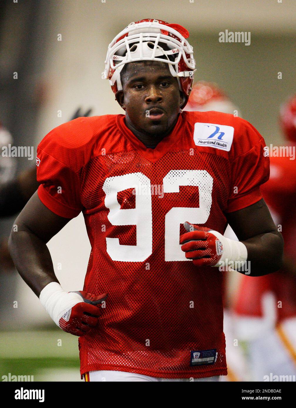 Kansas City Chiefs defensive end Wallace Gilberry (92) during football ...