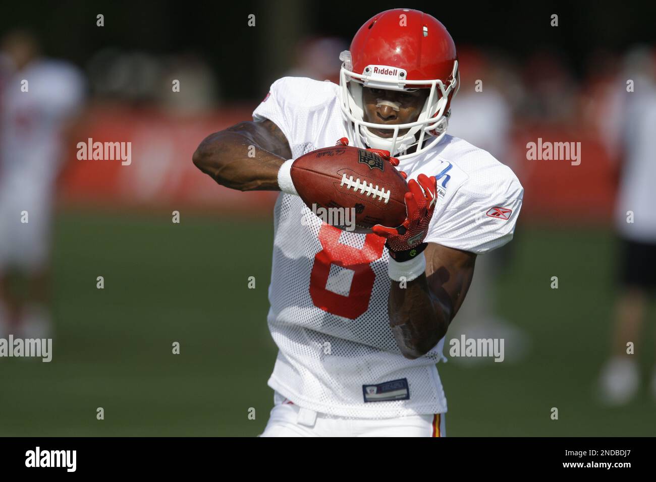 Kansas City Chiefs wide receiver Jeremy Horne (8) during football ...