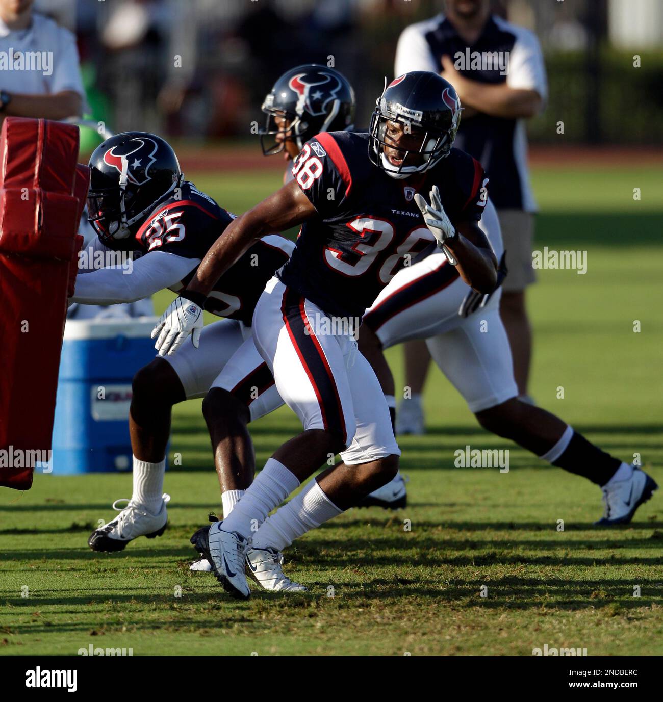 Houston Texans cornerback Mark Parson (38) during a NFL football ...