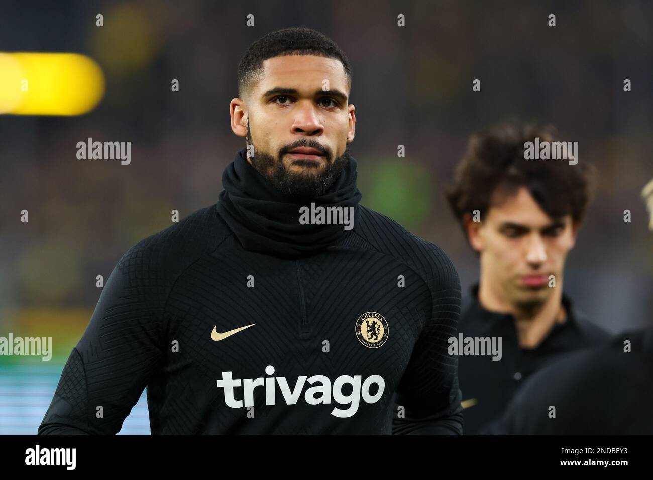 DORTMUND, GERMANY - FEBRUARY 15: Ruben Loftus-Cheek of Chelsea during ...