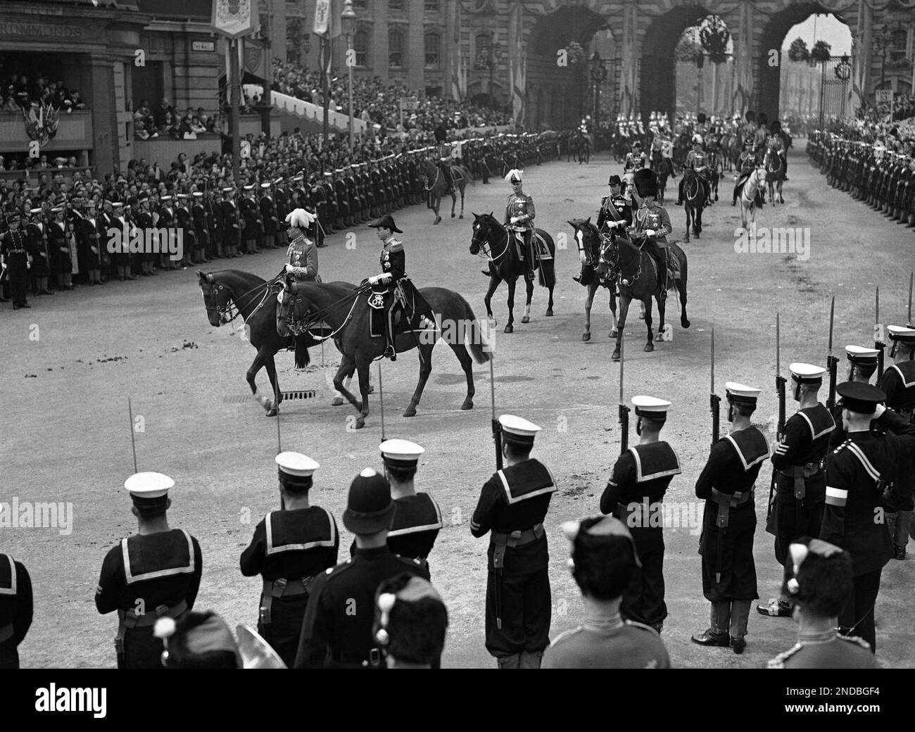 Prince Henry, the Duke of Gloucester and Prince George, the Duke of ...