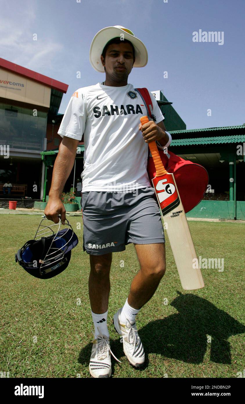 India's cricketer Suresh Raina arrives for a practice session in ...