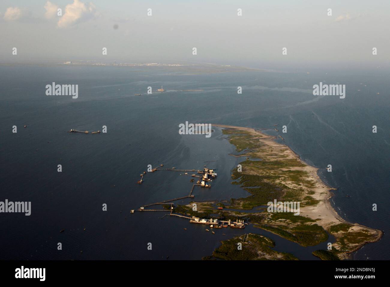 Oil from the Deepwater Horizon oil spill is seen impacting East ...