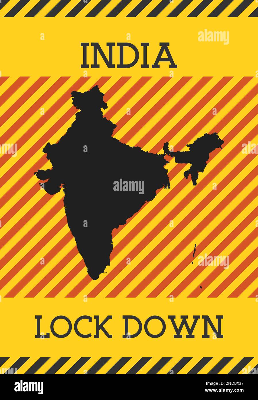 India lock down Stock Vector Images - Alamy