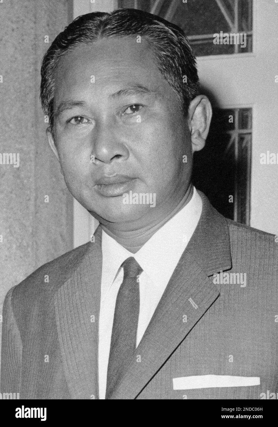 Prime Minister General Lon Nol, Cambodian regime strongman on Feb. 23 ...
