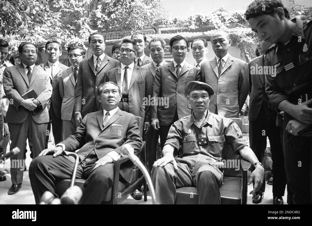 At a reception to introduce the new Cambodian Cabinet to President of ...